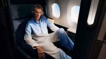 Lufthansa Allegris first class pajamas by Sho Shibuya | Lufthansa