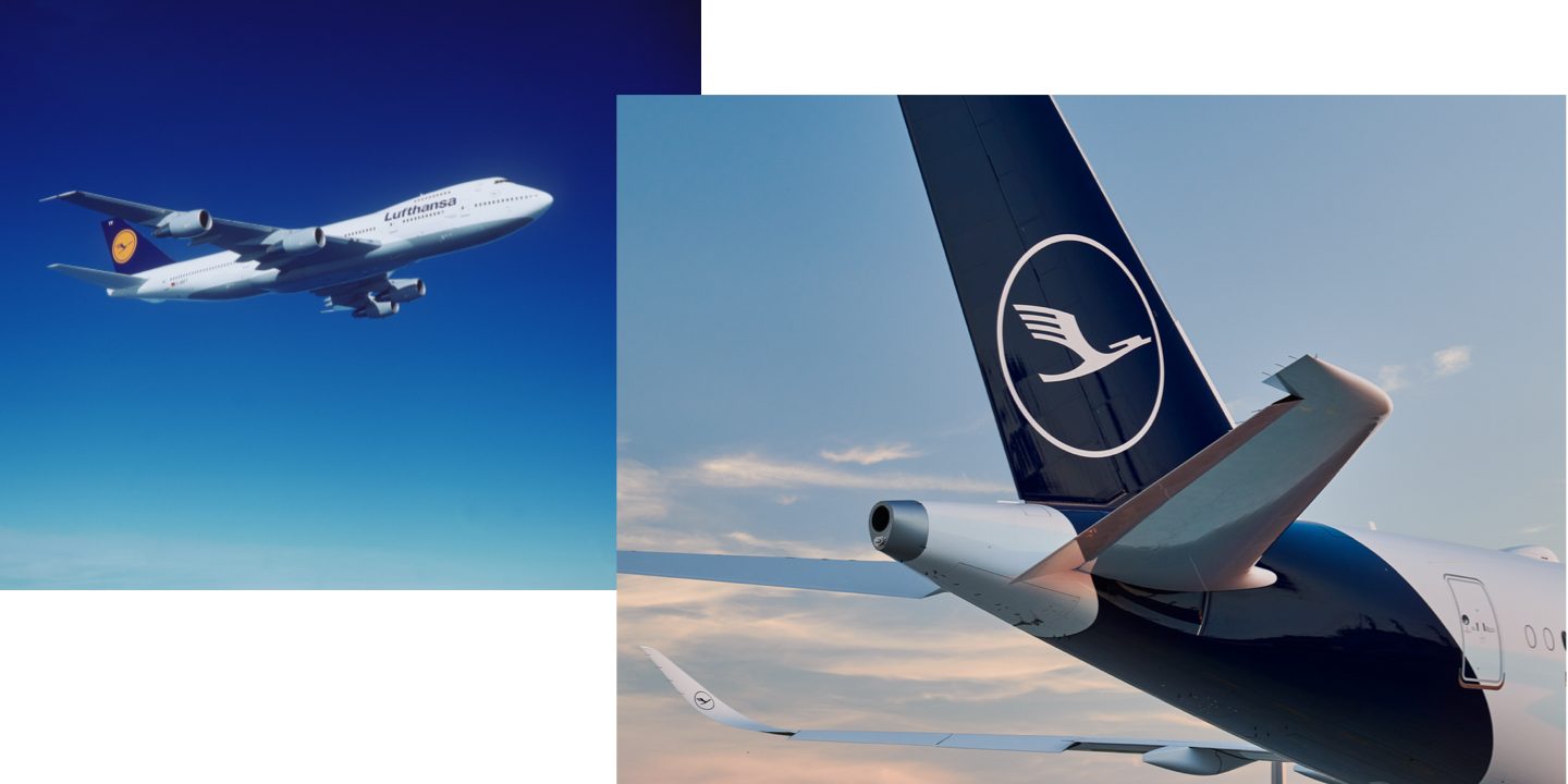 lufthansa logo evolution