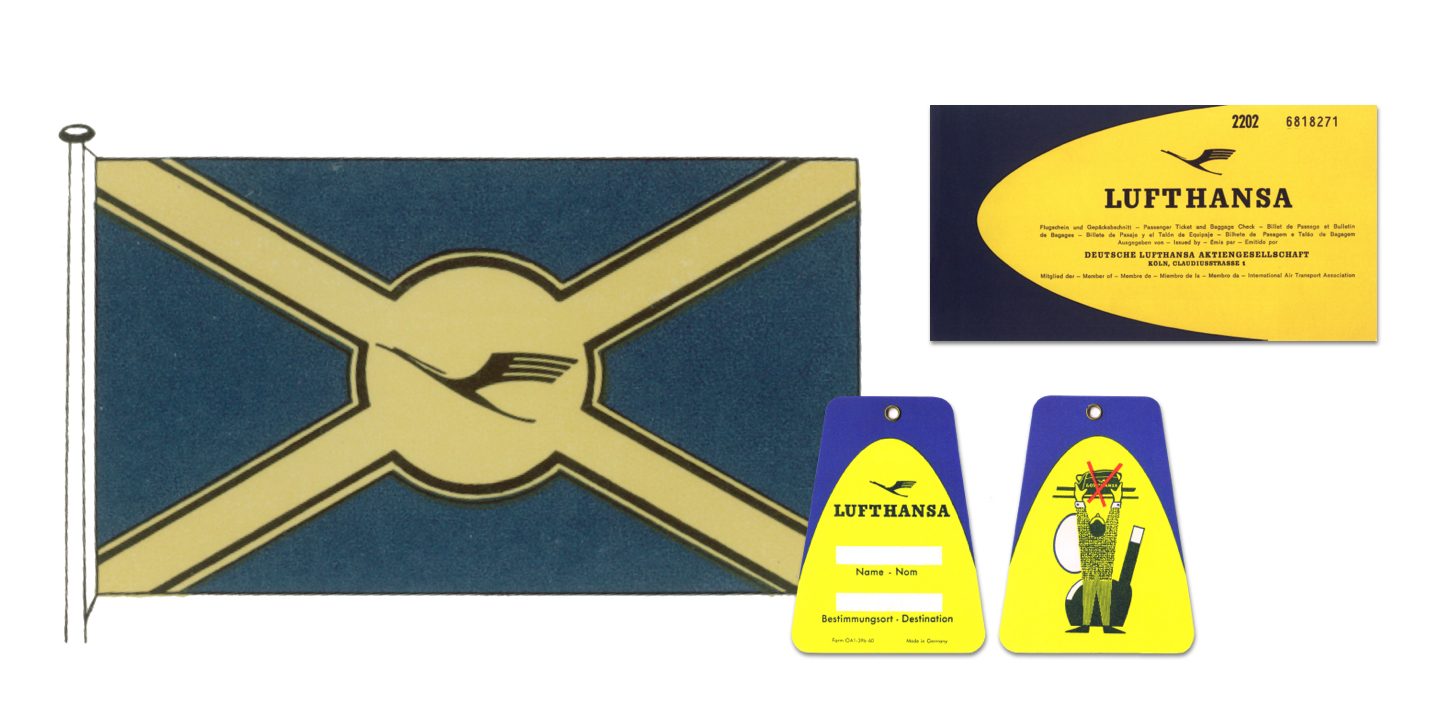 lufthansa logo evolution