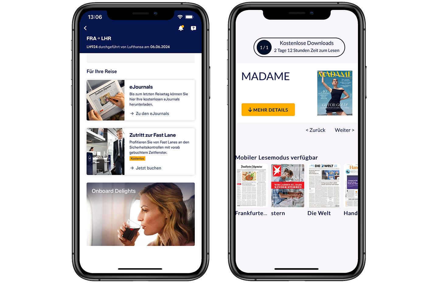 Lufthansa App | Lufthansa