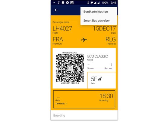 Smart bags | Lufthansa