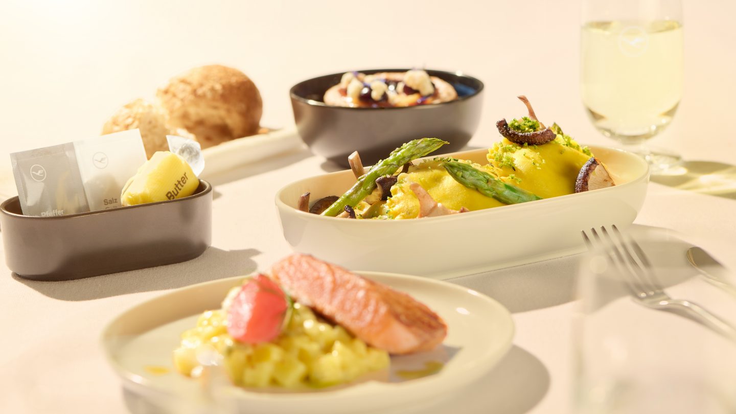 Menus on short- and medium-haul flights | Lufthansa