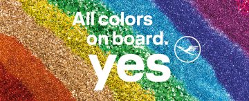 All colors on board | Lufthansa
