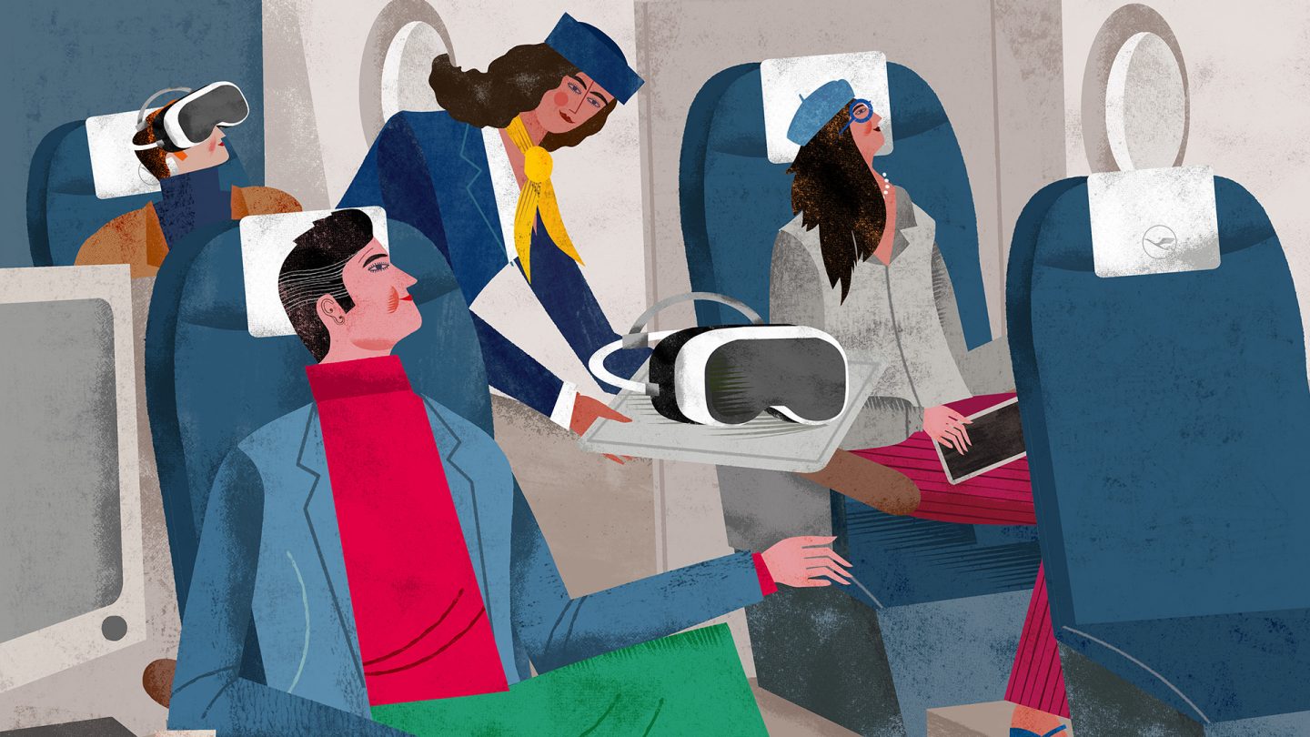 Lufthansa In-Flight Entertainment: VR Experience Above the Clouds ...
