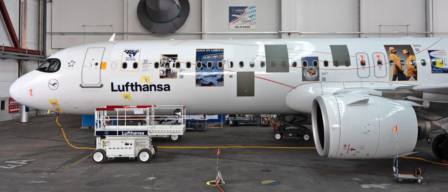 100 Jahre Lufthansa: Flugzeug mit Mitarbeitergeschichten | Lufthansa